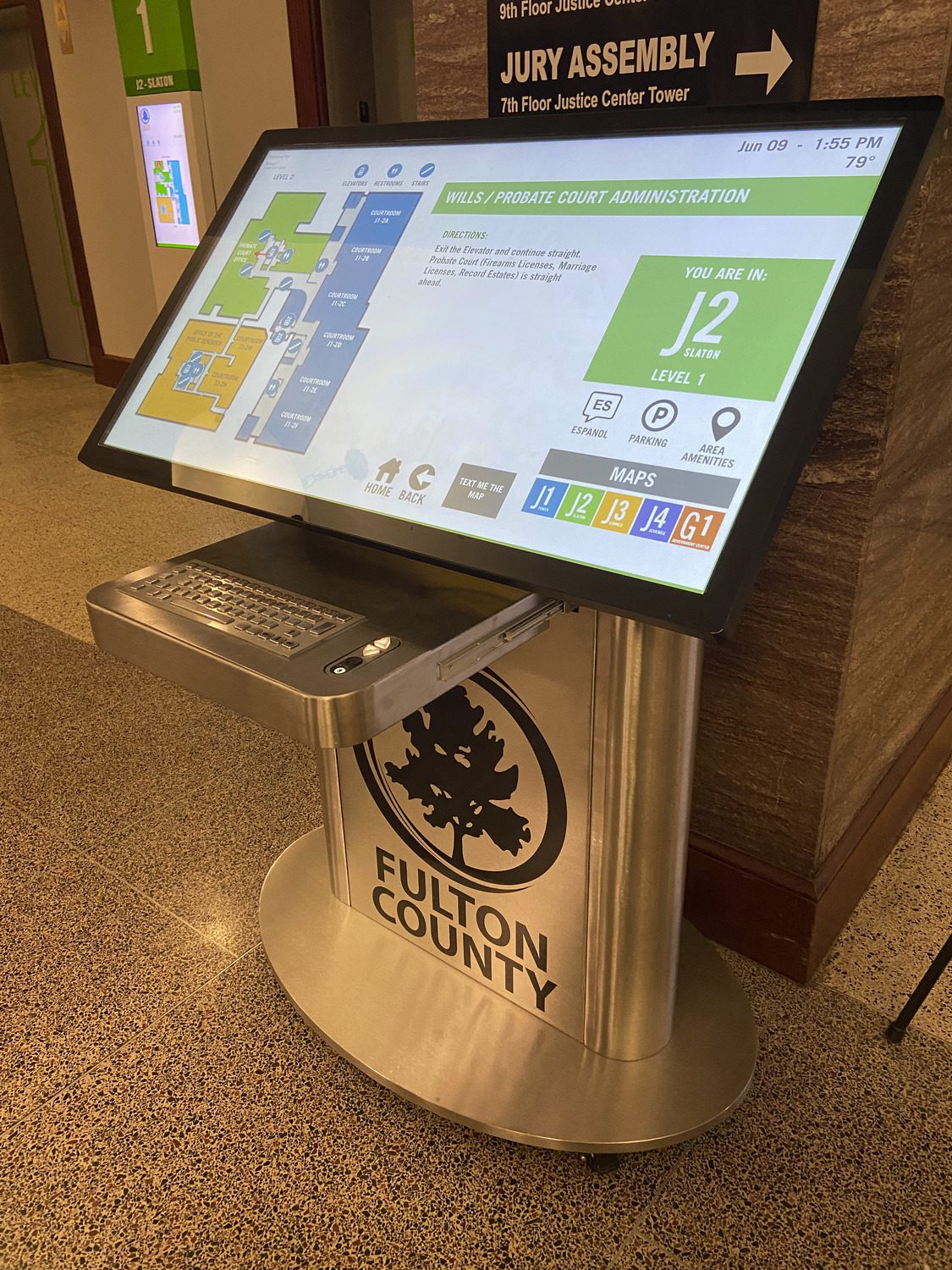 Wayfinding A Courthouse: Fulton County, GA - SPD - Selbert Perkins Design