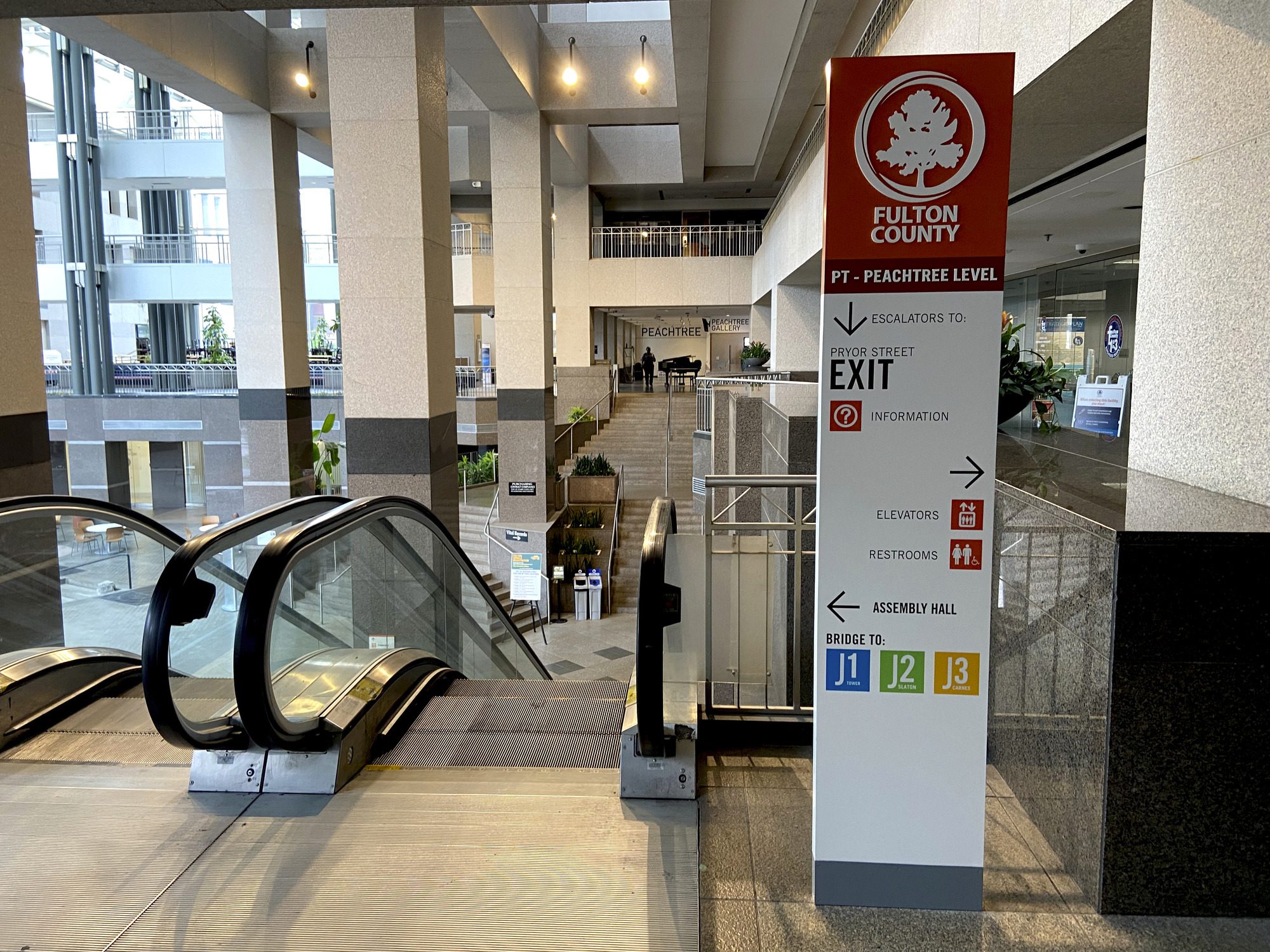 Wayfinding A Courthouse: Fulton County, GA - SPD - Selbert Perkins Design