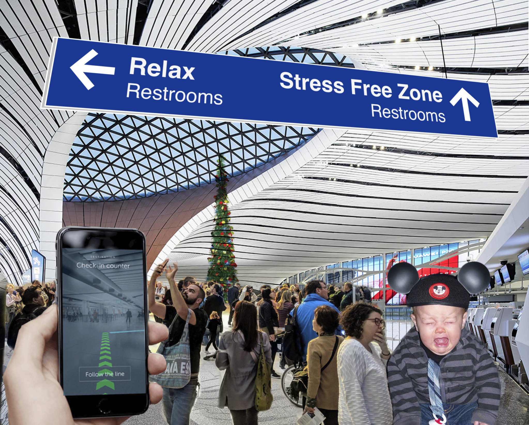 Analog & Digital Wayfinding is Key to Airport Success - SPD - Selbert ...